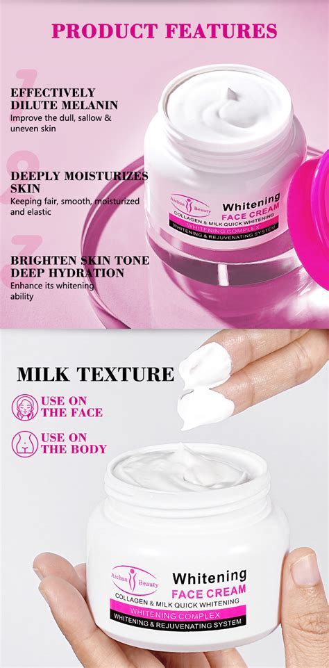 Aichun Beauty Whitening Cream For Face Natural Moisturizing