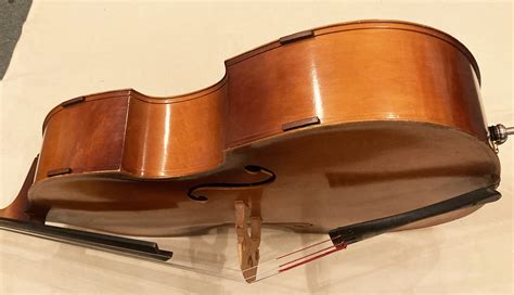 1951 Kay C 1 Model Double Bass Viol Natural Band And Orchestra