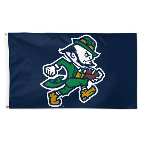 Wincraft Notre Dame Fighting Irish 3 X 5 Mascot Deluxe Single Sided