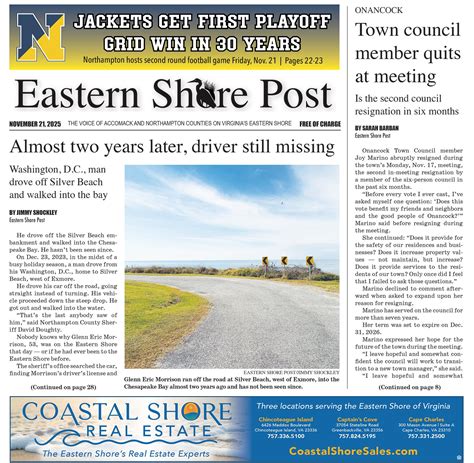 Eastern Shore Post November 21 2025 Eastern Shore Post