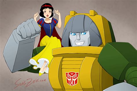 Disneytransformers Crossover Art By Silas Zee 2012 19 R