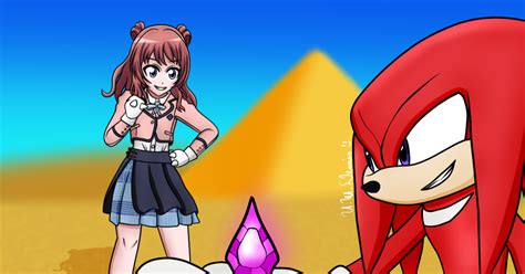 Knuckles Treasure Hunters トレジャーハンターズ Uwdennisのイラスト Pixiv