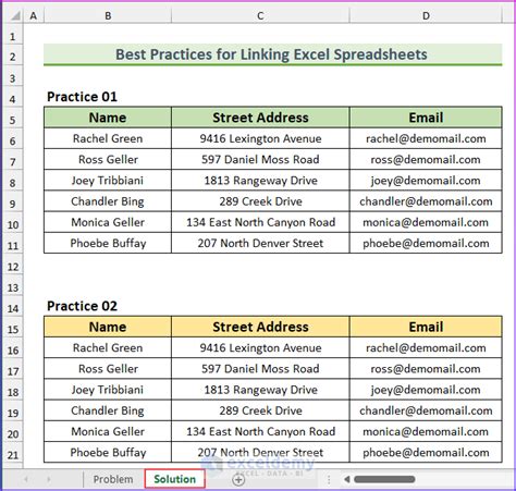 Best Practices For Linking Excel Spreadsheets Exceldemy