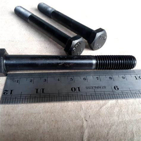 Jual Baut Mur Baja Kunci 19 8 8 M12 X 100 10cm Baud Htb M12x100