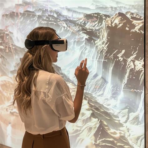 Ar Ai Developer Integrating Advanced Technologies Premium Ai Generated Image