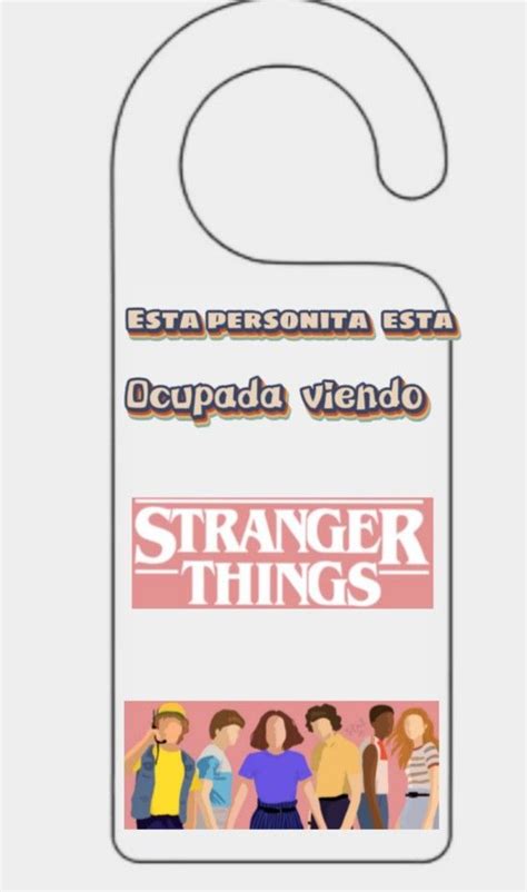 Stranger Things Door Hanger 🩸