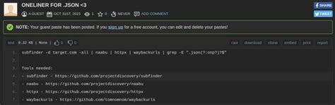 eman Ćatić on linkedin ever looked for json files when hunting use