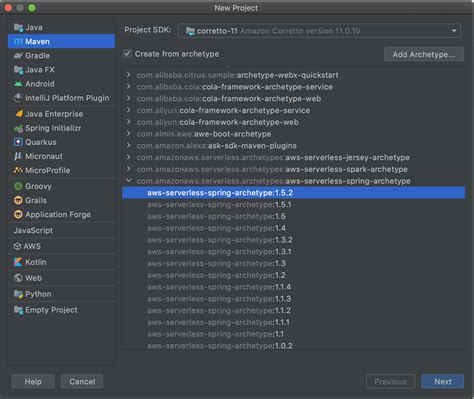 Adding A Catalog Of Maven Archetypes In Intelli J Thecodinganalyst