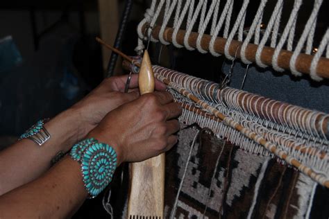 A Two Faced Navajo Weaving By Gilbert Begay