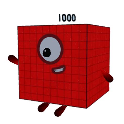 Numberblocks 1000 By Douglasemanuel On Deviantart