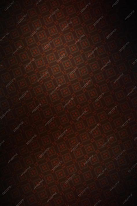 Premium Photo Brown Geometric Patterned Background