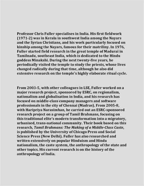 Book Launch Prof Chris Fuller Lse Anthropologist And Imperialist H H Risley And British