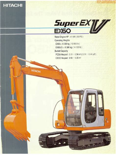 Hitachi Ex60 5 Broschyr Sec Wat Pdf
