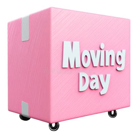 Png Box Style Collage With Bold Typography That Says Moving Day Against