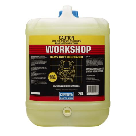 Chemtech Workshop Heavy Duty Degreaser 20l Cwd 20l
