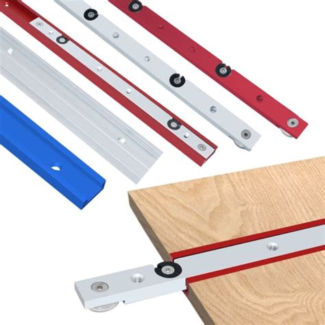 Aluminum Alloy T Tracks Woodworking T Track Miter T Bar T Slot T Slider T Screw Fixture Table