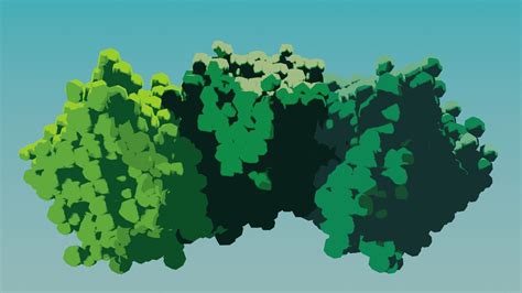 Bushes Greenery Trees Landscaping In The Style Of Anime Ghibli 3d Model Cgtrader