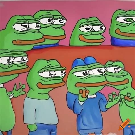 Funny Frog Cartoon Meme
