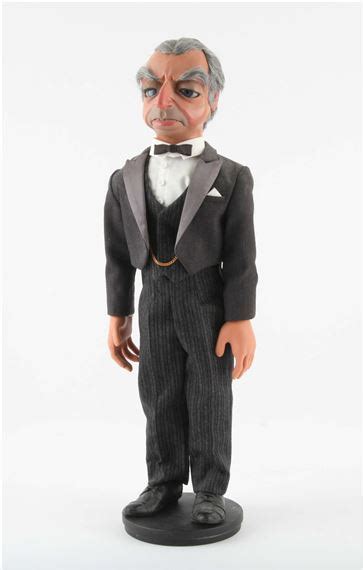 Phil Eason Parker Puppet On Wooden Stand Mutualart
