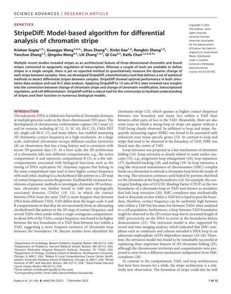 Pdf Stripediff Model Based Algorithm For Differential Analysis Of