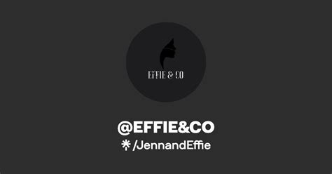 Effieandco Facebook Tiktok Linktree