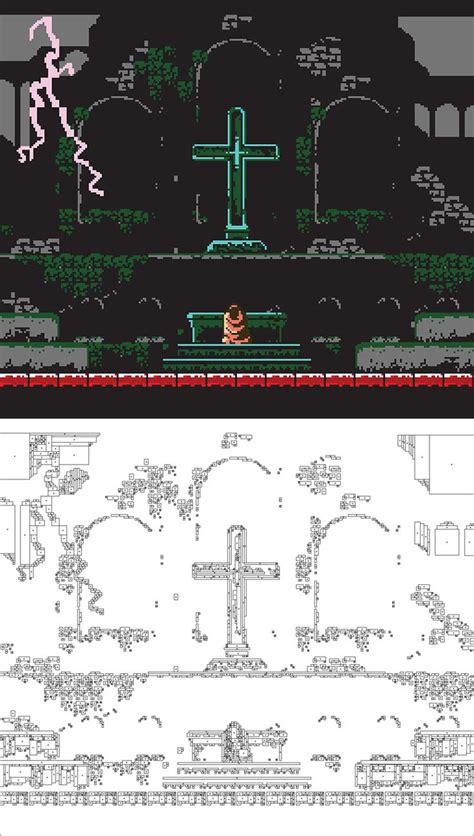 8bit Vector Recreation ~ Castlevania 3 Draculas Curse Castlevania 3