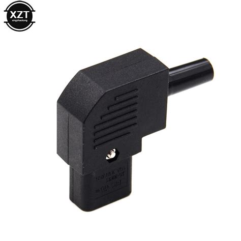 Newest Ac Power Plug Iec C13 Right Angle Rewirable Grandado