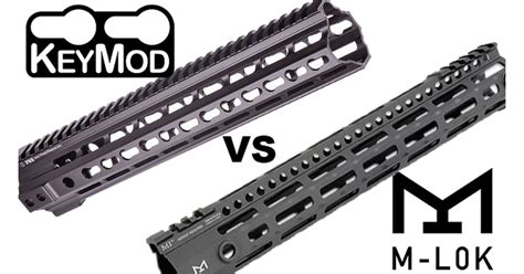 The Battle Between Keymod And M Lok