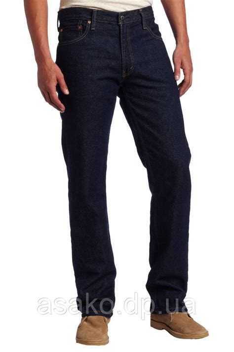 Джинсы мужские Levi's®505(Rinse) / Темно-синие / Прямые/ Оригинал из ...