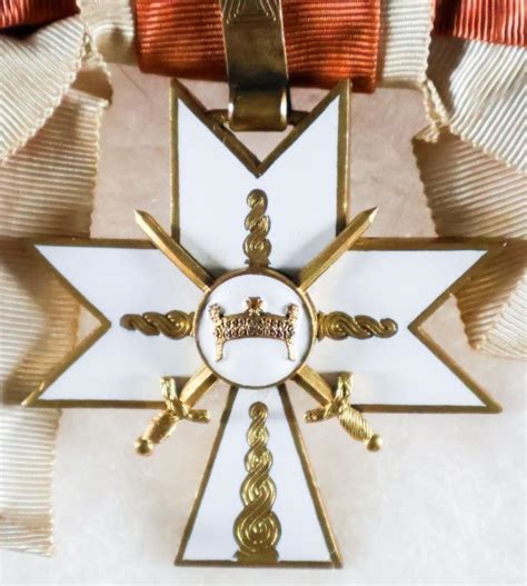 Lot Croatia Order Of The Crown Of King Zvonimir1st Class With Swords