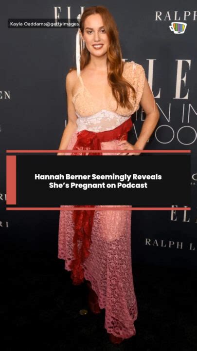 Hannah Berner Sparks Pregnancy Speculation On Giggly Squad Podcast