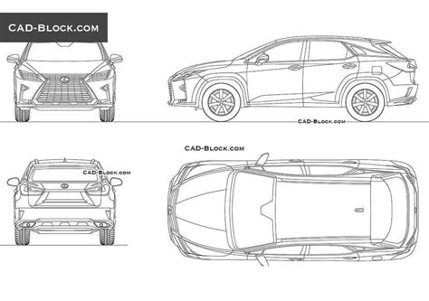 Exploring The Lexis Rx 350 Exterior Diagram Of Parts