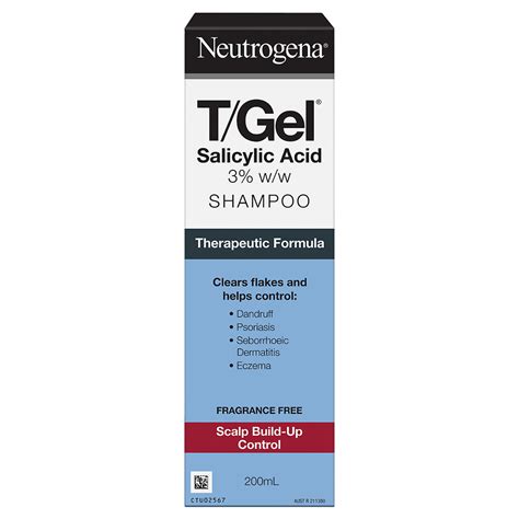 Neutrogena Tgel Salicylic Acid Shampoo 200ml National Pharmacies