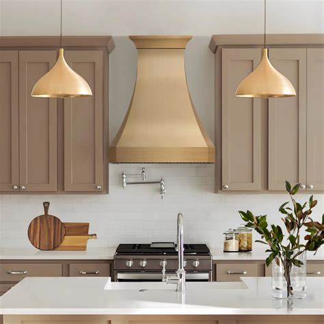 Fobest Brushed Brass Vent Hood Fss 451