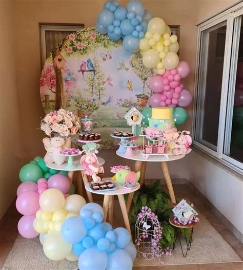Jardim Encantado Decoração Para Festa De 1° Aninho Da Manu