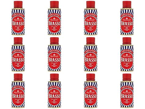 Brasso Metal Polish Liquid For Brass Copper Chrome 175ml Pack Of 12