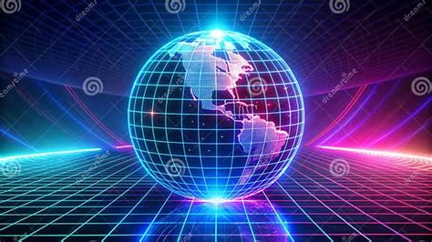 The Global Network A Visual Representation Of Interconnectedness Generative Ai Stock