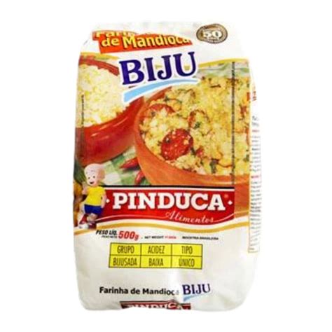Farinha De Mandioca Biju Pinduca 500g Comprar Acheter Os