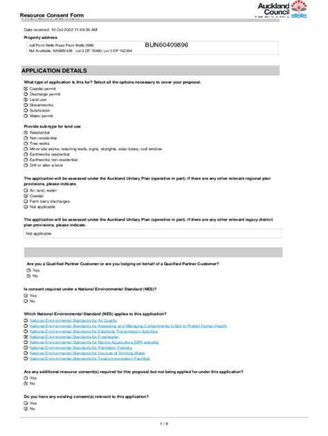 Fillable Online Resource Consent Tree Works Fax Email Print Pdffiller