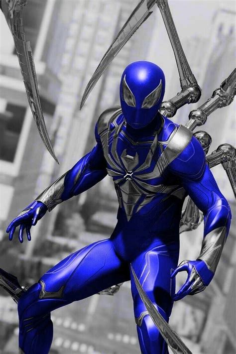 Metal Suit Spiderman