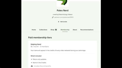Paleo Nerds On Patreon Youtube