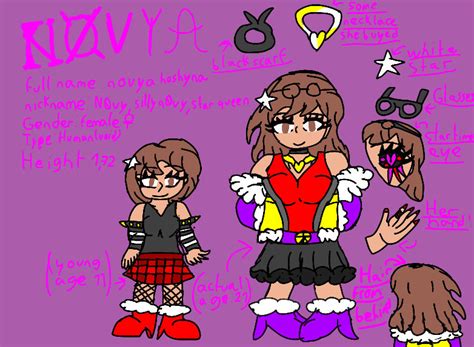Oc Reference Sheet Novya By Xx N0va Xx On Deviantart