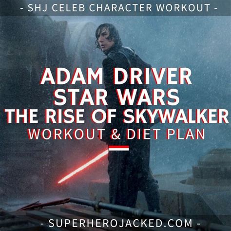 Adam Driver Workout Routine And Diet Train Like Kylo Ren Adam