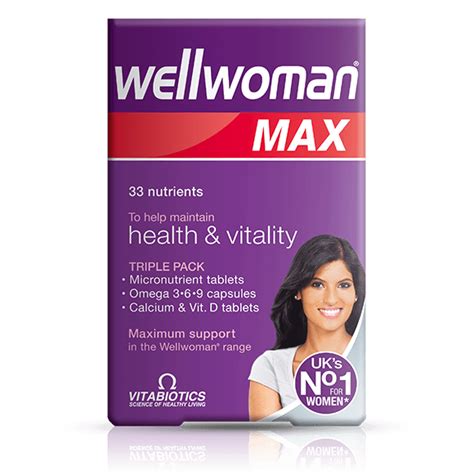 Wellwoman Max By Vitabiotics Tripple Pack Available In Pakistan