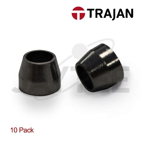 Trajan Crs 211400 Graphite 14″ Gc Ferrule 14″ Id Hole 10 Pack