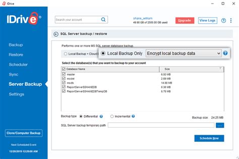 Restore Data Using Idrive Express™
