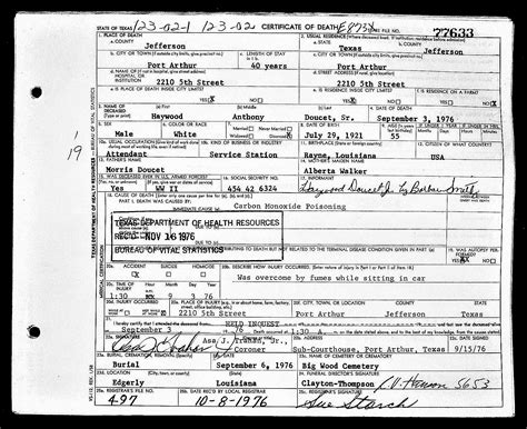 Haywood Anthony Doucet Sr 1921 1976 Find A Grave Memorial