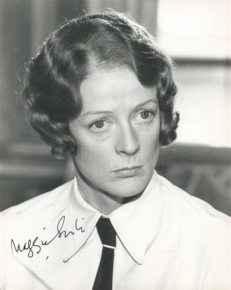 Bid Now Maggie Smith Signed 10 X 8 Inch Bw Photo All Autographs Come