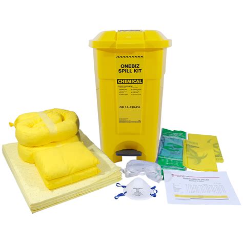 Jual Onebiz Chemical Spill Kit 45 Liter Spill Kit