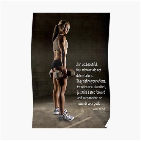 Womens Fitness Inspirational Quote Poster For Sale By Superfitstuff